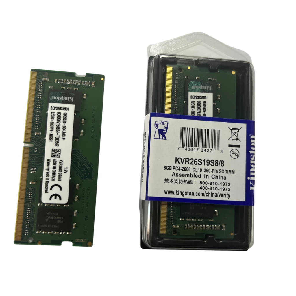 Memória RAM 8GB SODIMM DDR4 2666Mhz 1,2V 1Rx8 para notebook | Shopee Brasil