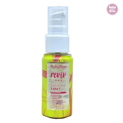 Óleo Capilar 3 em 1 Pink Wishes Reviv Ruby Rose | Shopee Brasil