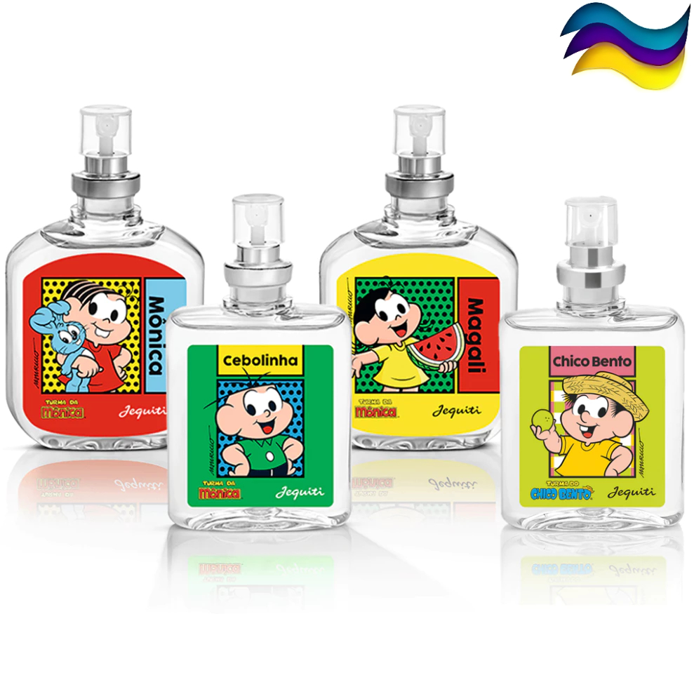 Jequiti Perfume Turma da Mônica Colônia 25ml - Cebolinha Mônica Magali ...