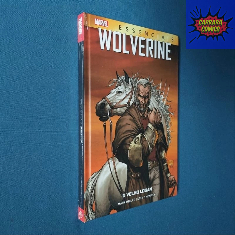 HQ Wolverine - O Velho Logan (Marvel Essenciais, Lacrado, Mark Millar e ...