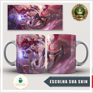 Caneca Jinx Todas Skins Jogo League Of Legends Caneca Gamer | Shopee Brasil