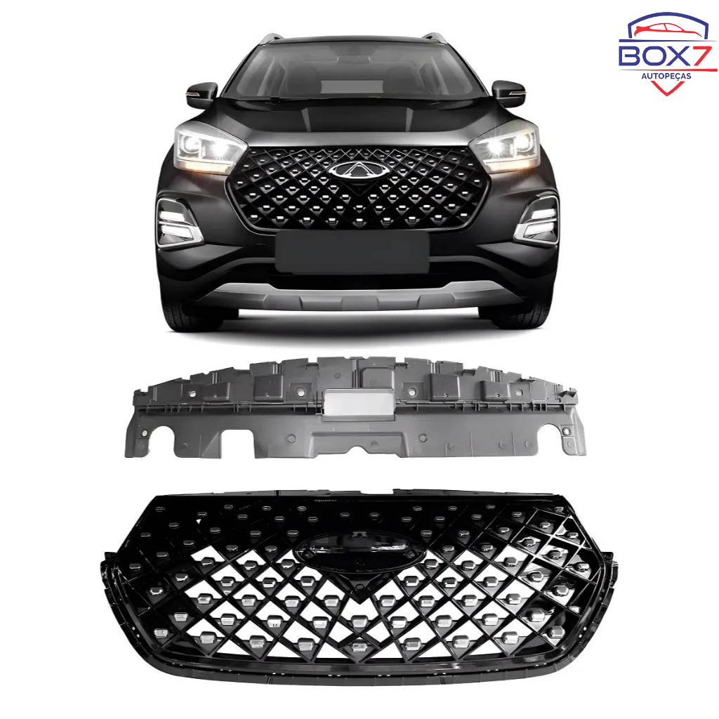 Grade Parachoque Dianteiro Chery Tiggo 5x Sport Pro 2022 2023 2024 2025 ...