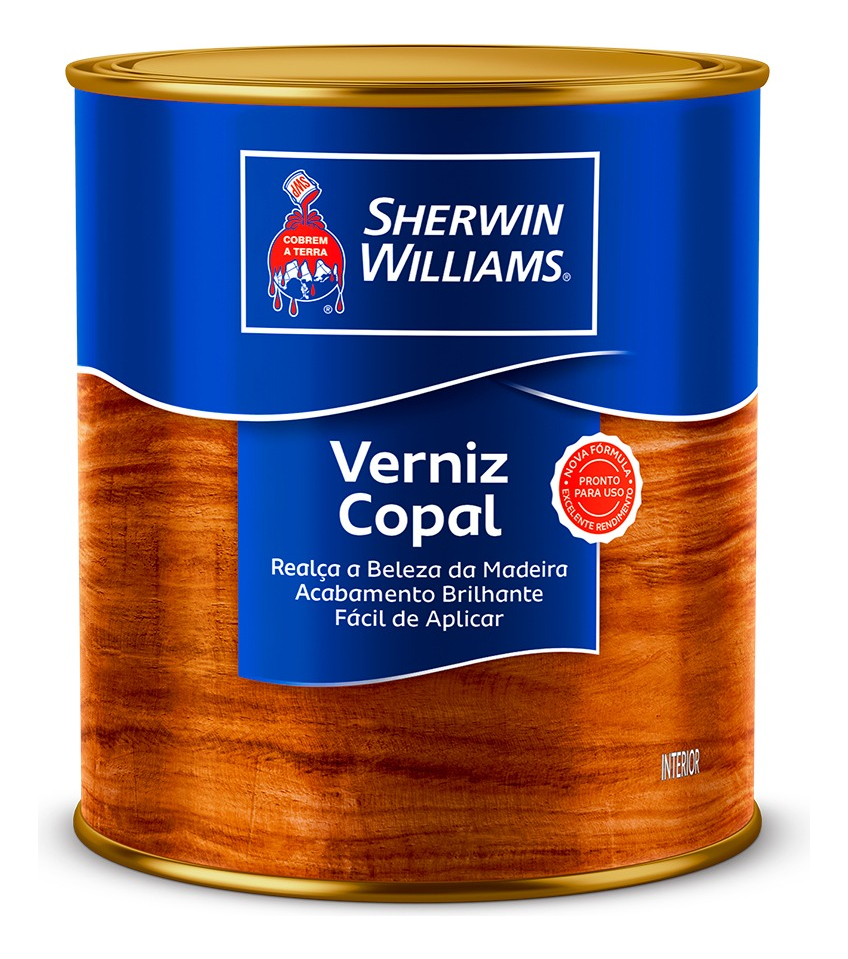 Verniz Copal Sherwin Williams 900ml Incolor Brilhante | Shopee Brasil