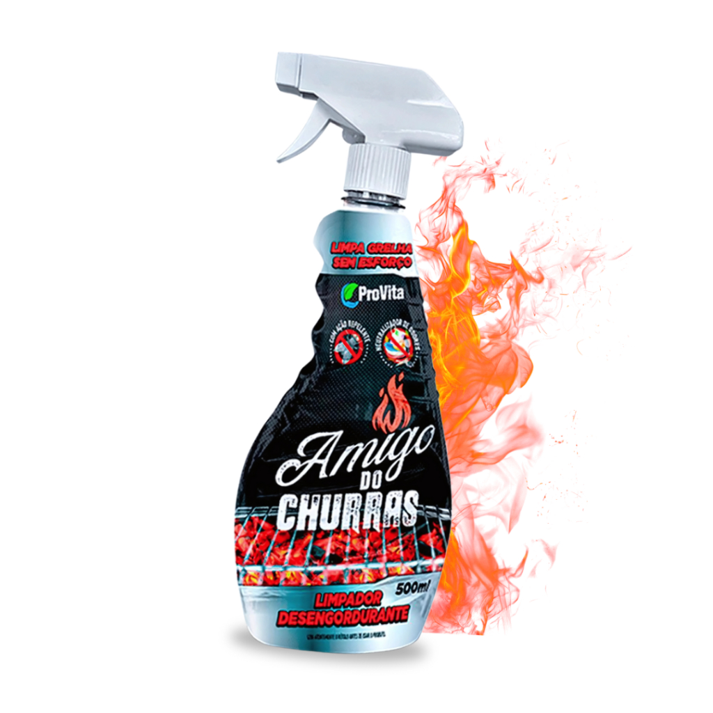 Desengordurante Amigo do Churras Provita 500ml - Limpa Grelha ...