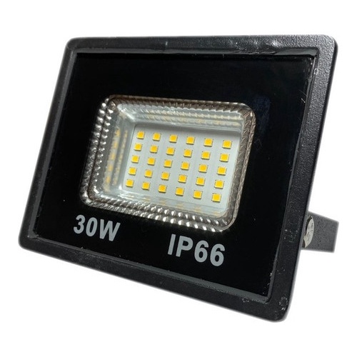 Refletor Holofote 30w Smd Branco Quente Bivolt Prova D'agua | Shopee Brasil