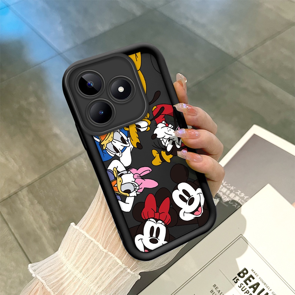 Capa Realme C53 C51 Note 50 Narzo N53 Para Capinha Preto Silicone Dupla 5099 TYB | Shopee Brasil