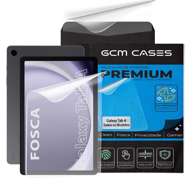 Pelicula Hidrogel Fosca para Galaxy Tab A Todos Modelos Flexível ...