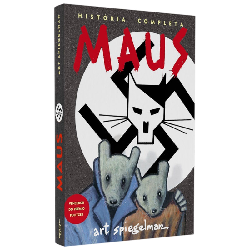 Livro Maus | História Completa | Art Spiegelman | Shopee Brasil