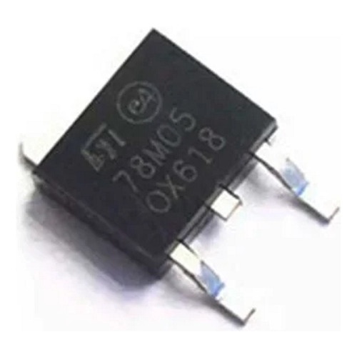 7805 78m05 To252 Smd 5 V 0.5a 500ma Kit Com 10 Peças | Shopee Brasil