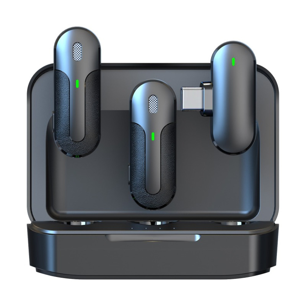 Microfone de Lapela Vimai M8-2C p/Dispositivos Usb-C Preto | Shopee Brasil