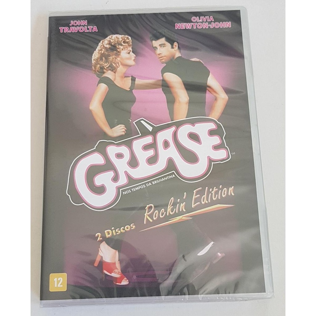 Dvd Grease Nos Tempos Da Brilhantina Original Lacrado | Shopee Brasil