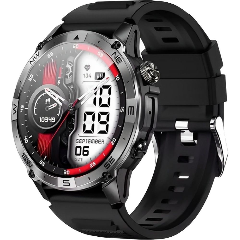 Smartwatch G-Tide R6 Pro GPS Bluetooth Tela AMOLED Preto | Shopee Brasil
