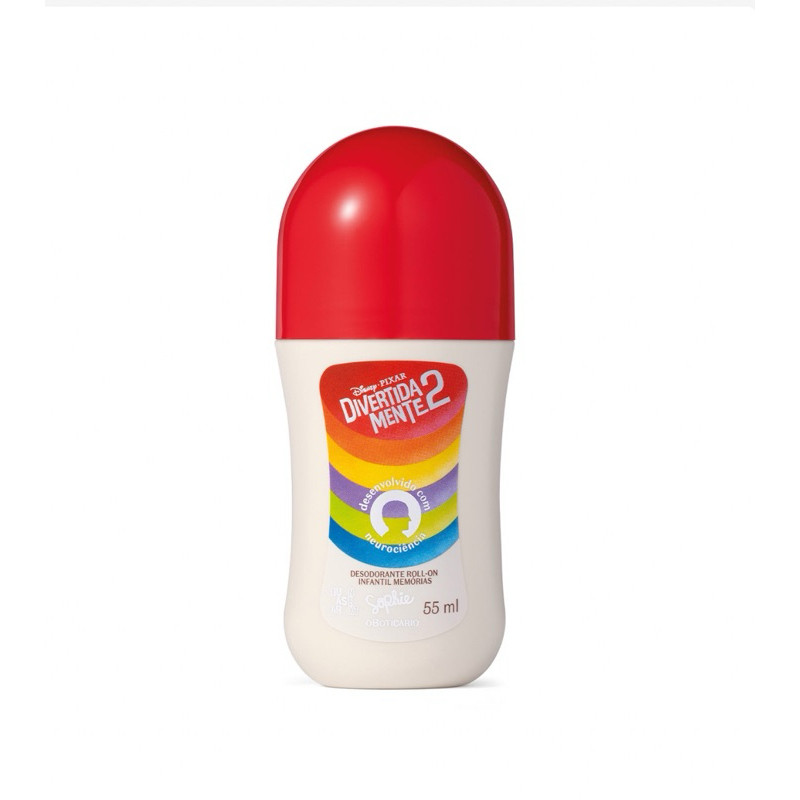 Desodorante Roll on Divertidamente 2 55ml | Shopee Brasil