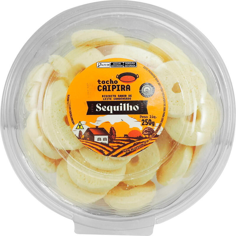 Biscoito Tacho Caipira Sequilho Leite Condensado Pote com 250g | Shopee ...