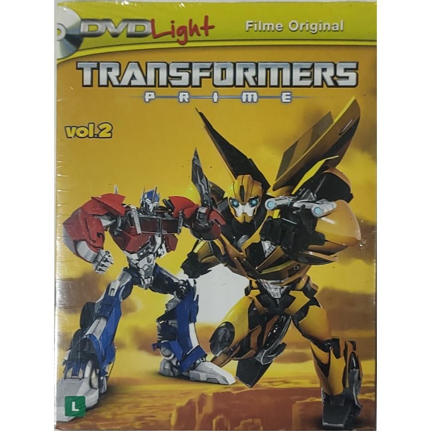 Dvd Light Transformers Prime Vol 2 Lacrado | Shopee Brasil