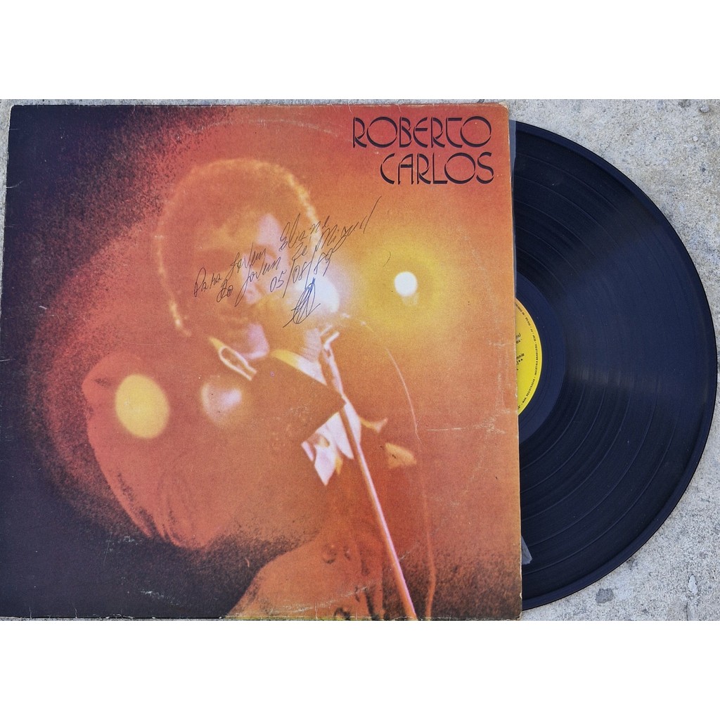 LP Vinil | Roberto Carlos - Roberto Carlos Ao Vivo | Shopee Brasil