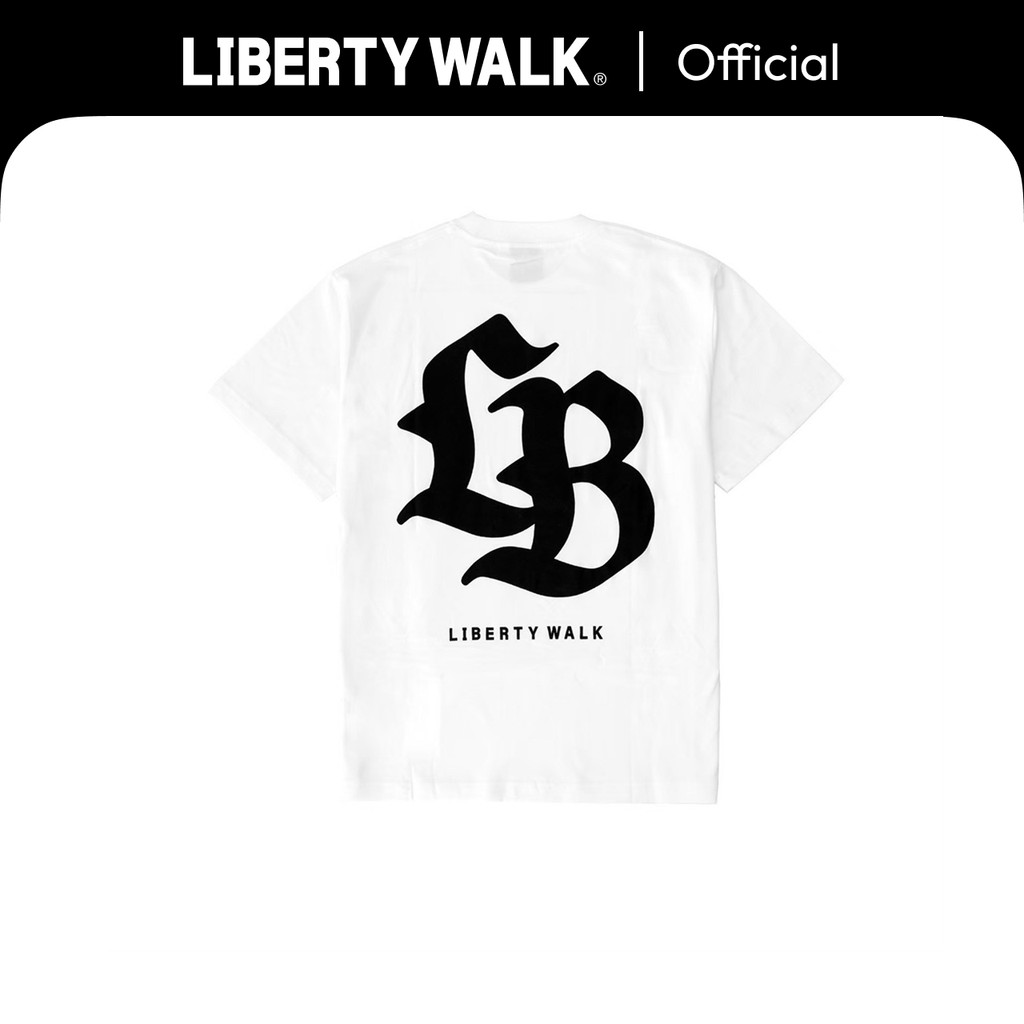Camiseta Liberty Walk LB Branca LBWK | Shopee Brasil
