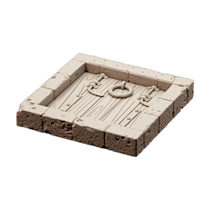 Miniatura RPG Objeto Trap Door Goblin Trouble | Shopee Brasil