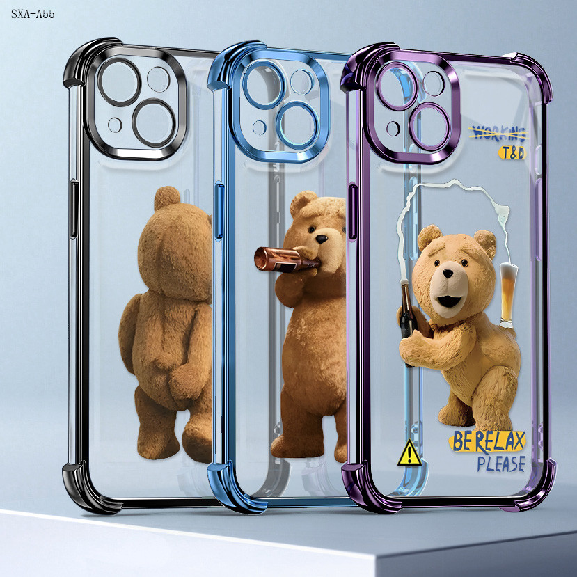 Capa Para Samsung Galaxy A55 A54 5G Capinha Fofo Transparente Celular ...