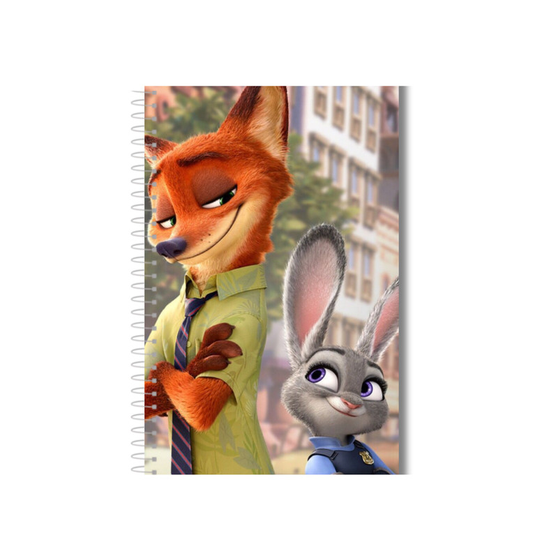 Caderno Zootopia 1 Matéria 80 Fls| Lançamento Coleção Nova | Shopee Brasil