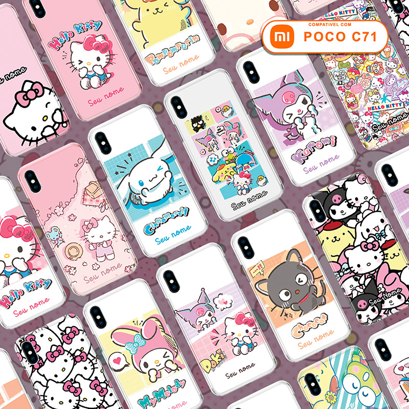 Capa Capinha - Xiaomi Poco C71 - Hello Kitty / Sanrio | Shopee Brasil