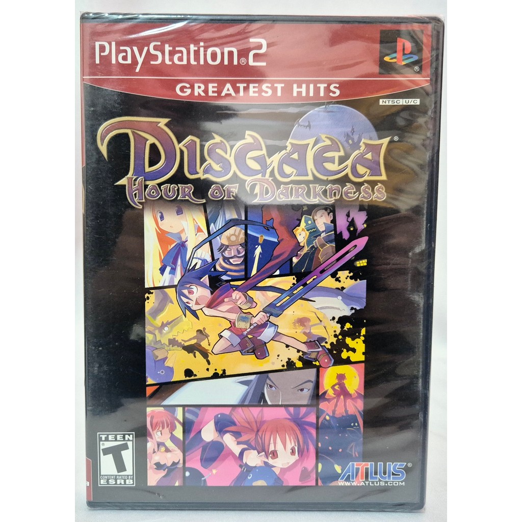 Disgaea Hour of Darkness Lacrado Original - PS2 | Shopee Brasil