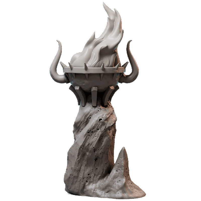 Miniatura RPG Objeto Torch A Light in the Shadow | Shopee Brasil