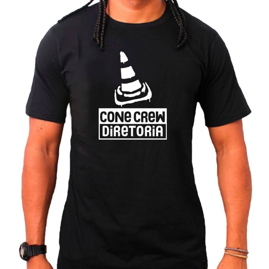 Camiseta Masculina Cone Crew Diretoria - 100% algodão | Shopee Brasil
