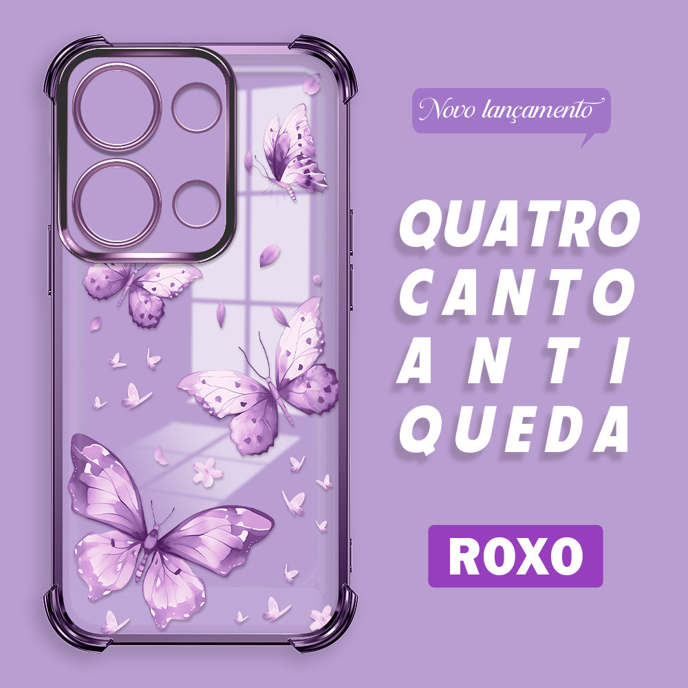 Capa Para Xiaomi Redmi Note 13 Poco M6 Pro 4G Capinha Anti Choque Case ...