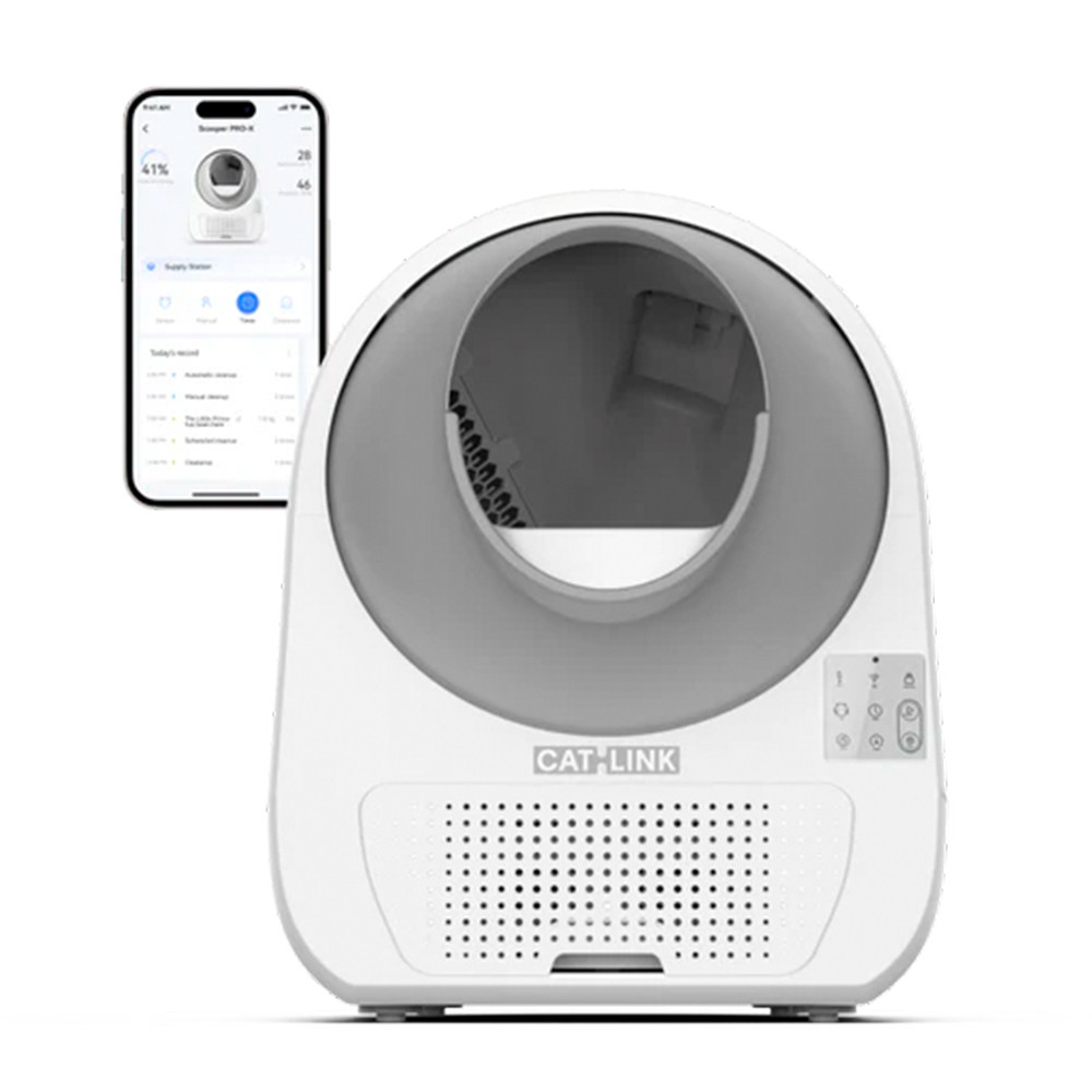 Caixa Areia Inteligente CatLink ProX WiFi Gato 1,5-10kg | Shopee Brasil