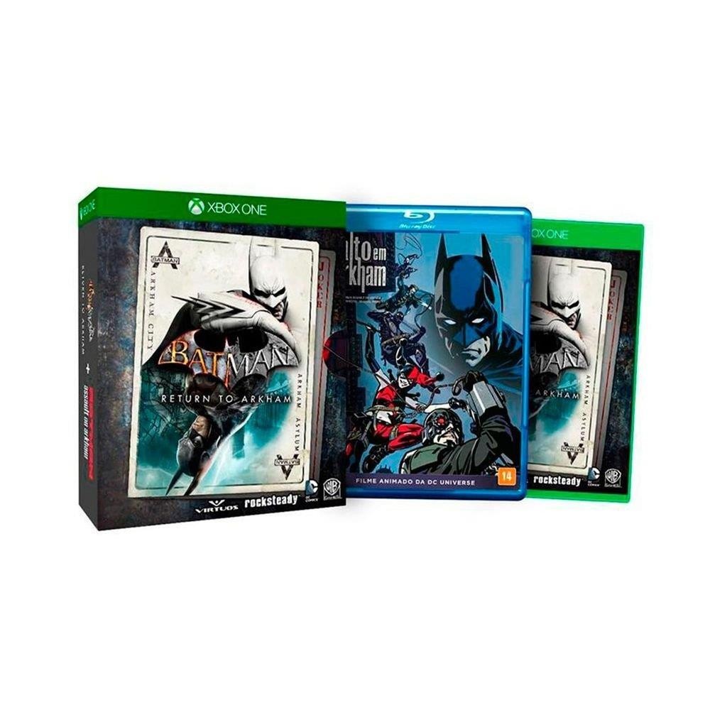 Batman Return to Arkham com Filme Batman Assalto em Arkham - Xbox One ...