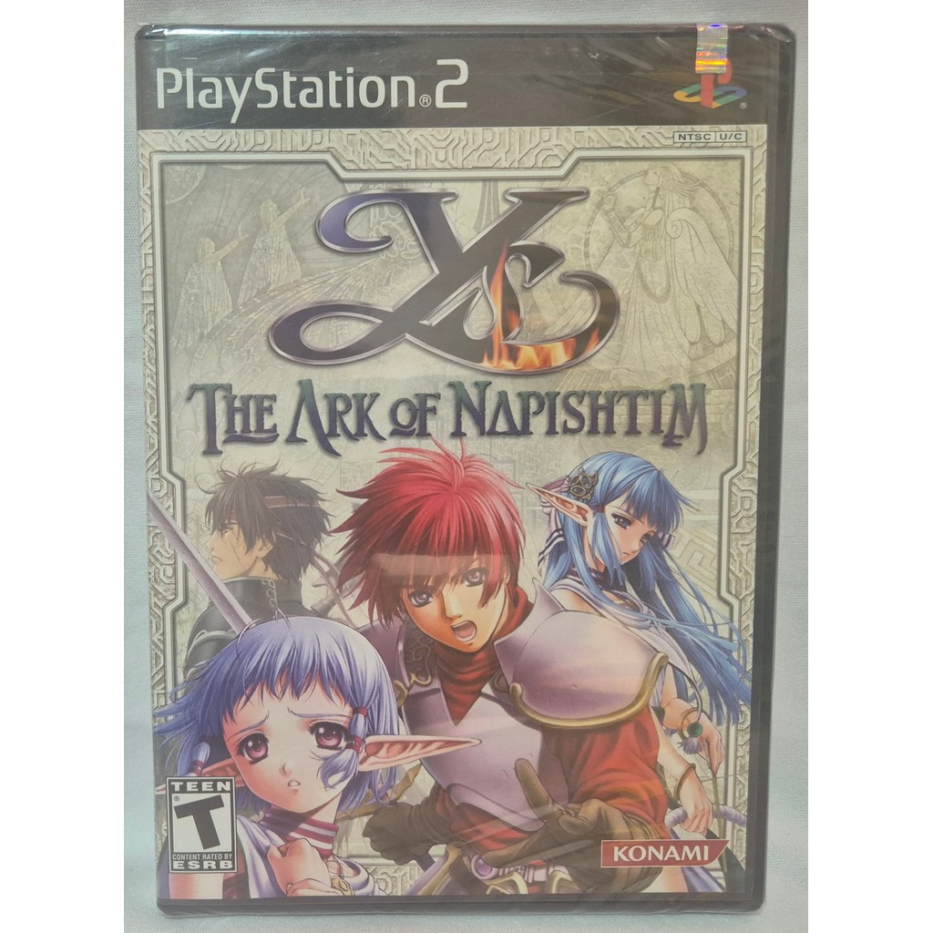 Ys The Ark of Napishtim Original Lacrado - PS2 | Shopee Brasil