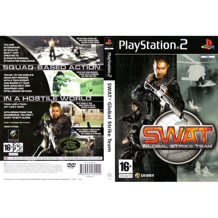 Jogo SWAT: Global Strike Team Ps2 | Shopee Brasil