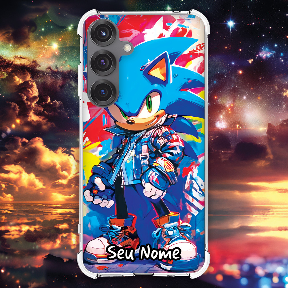 Capa Capinha (3577) SONIC seu-nome para GALAXY, M62, M54, M53, M52, M51, M31, M35, M34, M33, M23 ...