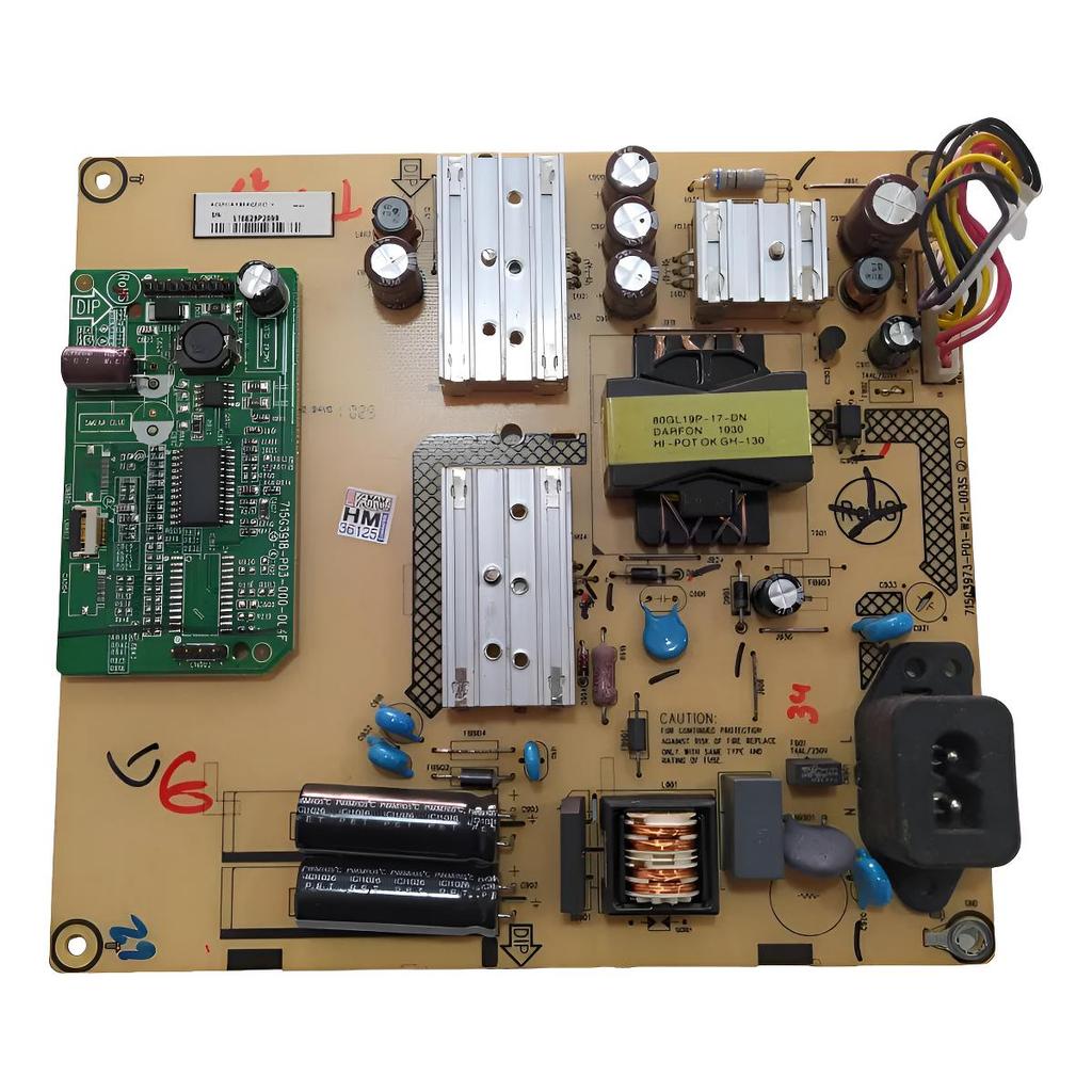 Placa Fonte Tv Aoc T2242 | 715g3973-p01-w21-003s | Shopee Brasil