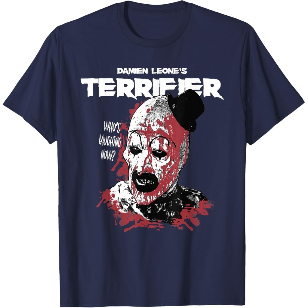 Camiseta De Terror Gráfica Terrifier Distressed Art The Clown | Shopee ...