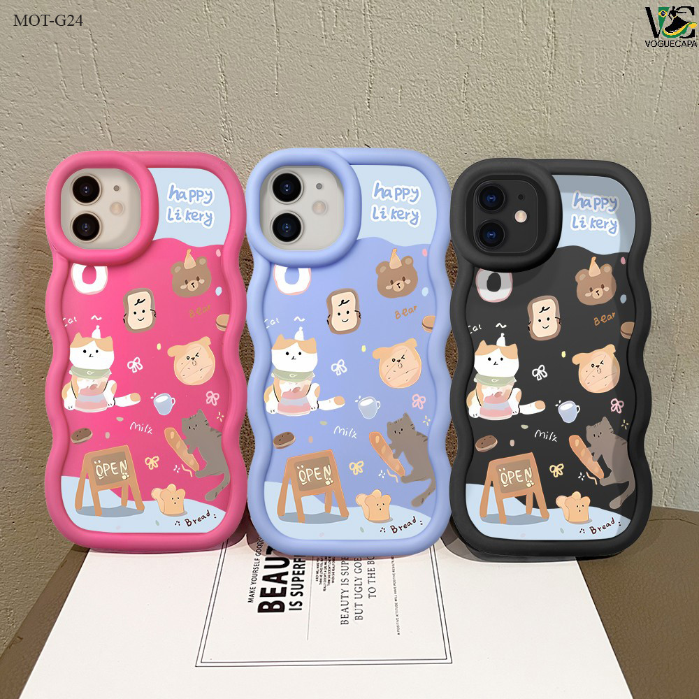 Capa Para Motorola Moto G24 G22 G32 G34 G35 5G Capinha Silicone 0053 ...