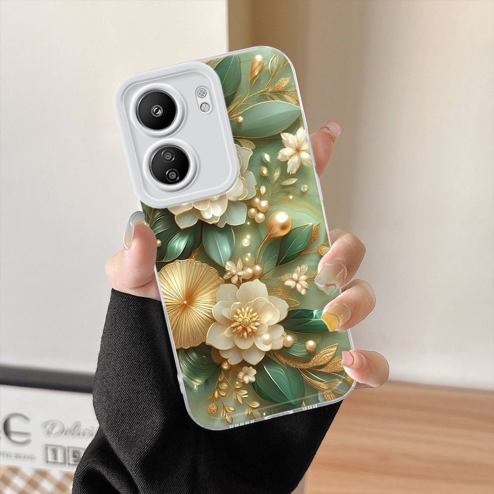 Capa Para Xiaomi Redmi 13C 4G Capinha De Silicone Macio Celular ...