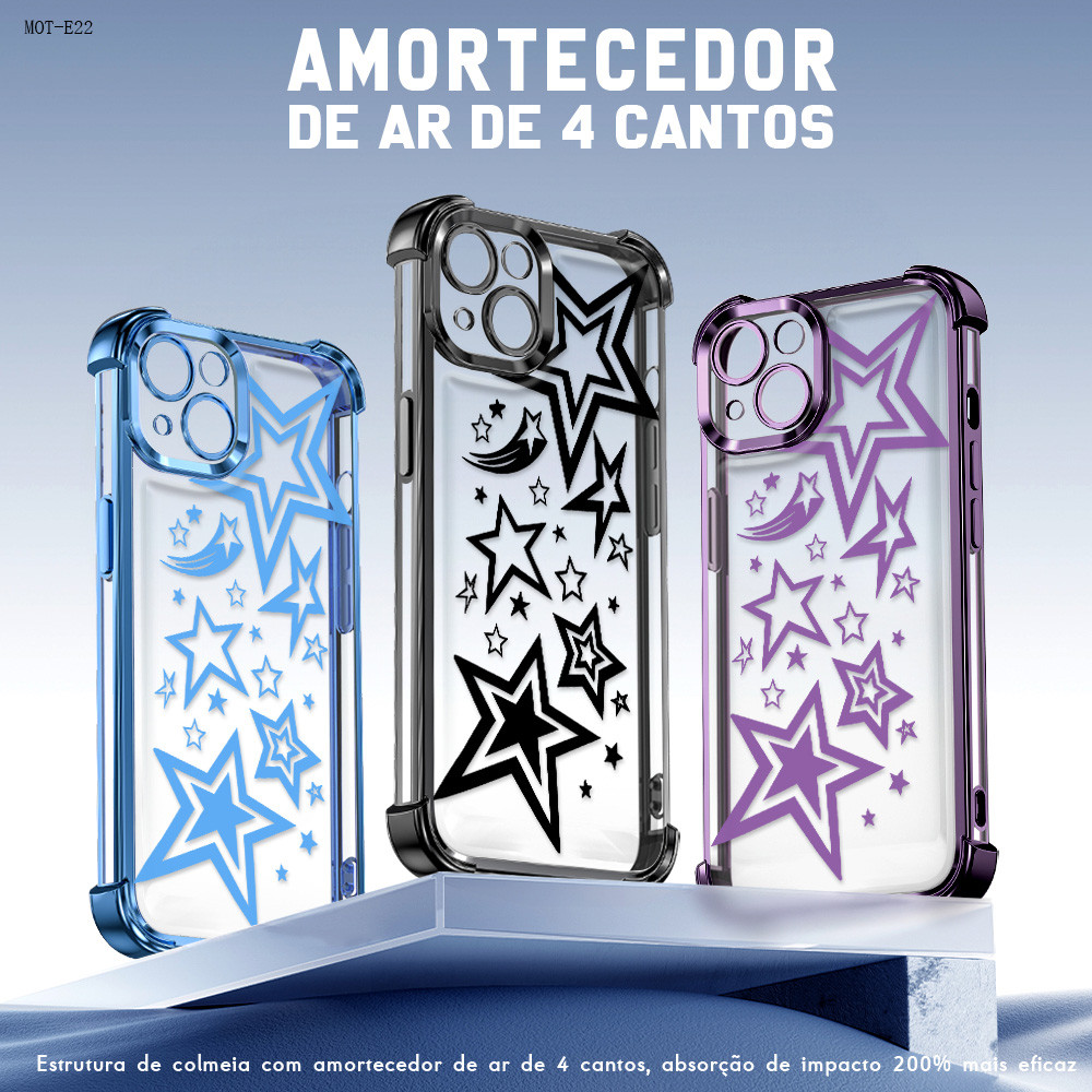 Capa Para Motorola Moto G35 G15 G05 G75 G60 G32 E22 E13 E14 Edge 50 Fusion 5G Capinha De Celular ...