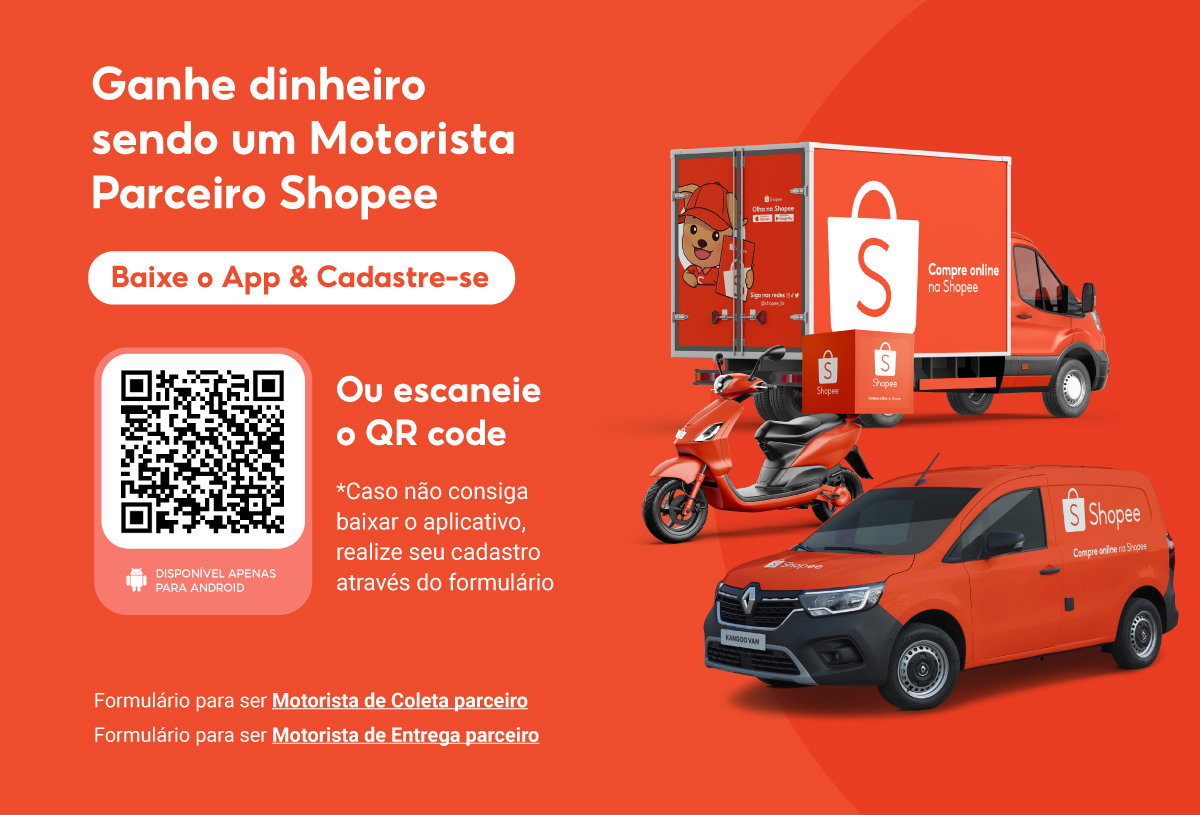 Motoristas Parceiros Shopee | Shopee 2024