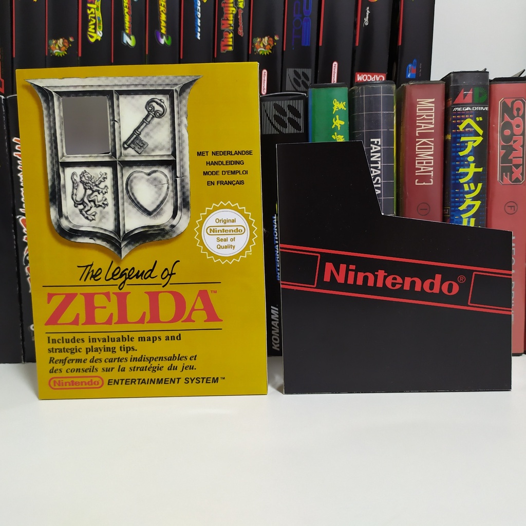 Zelda 2 - The Adventure Of Link - Box do Jogo (Nintendo) | Shopee Brasil