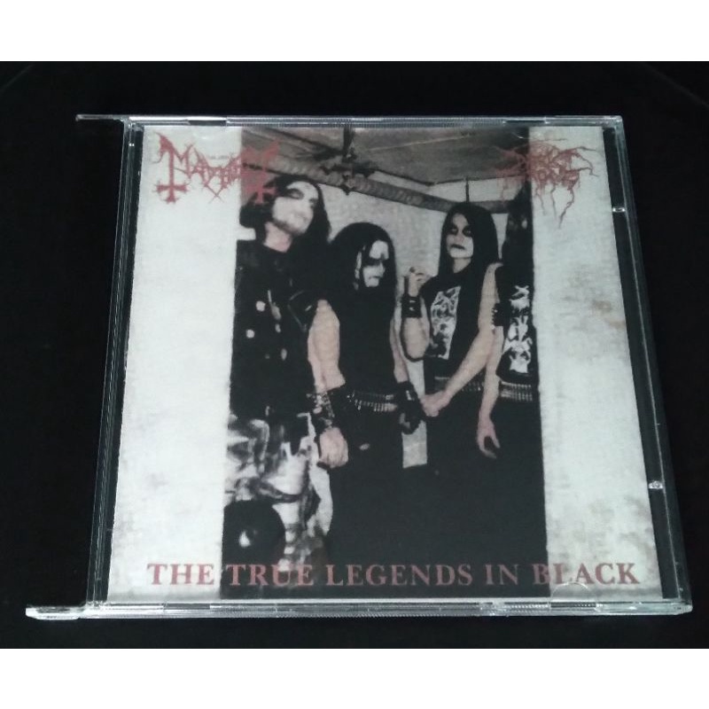 MAYHEM / DARKTHRONE - The True Legends In Black CD Bootleg | Shopee Brasil