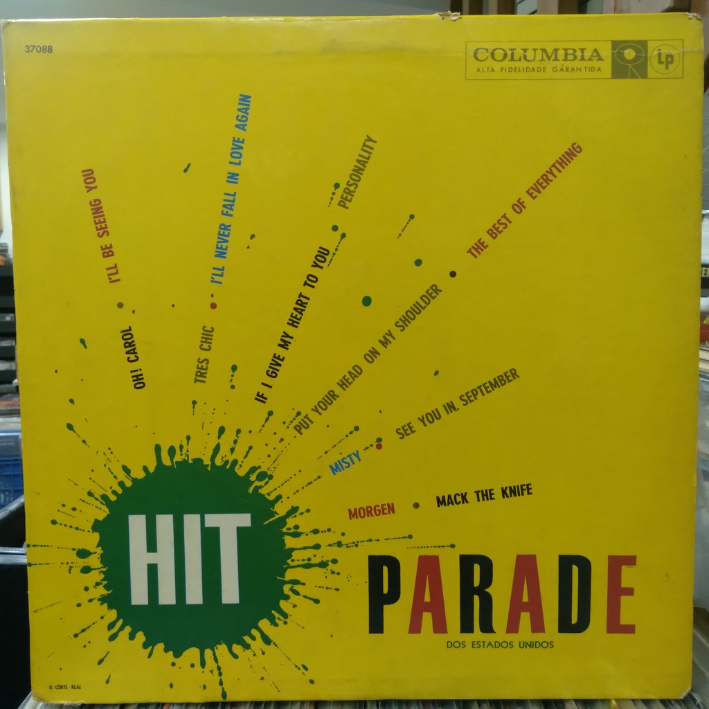 HIT PARADE DOS ESTADOS UNIDOS LP COLETÂNEA VINIL | Shopee Brasil