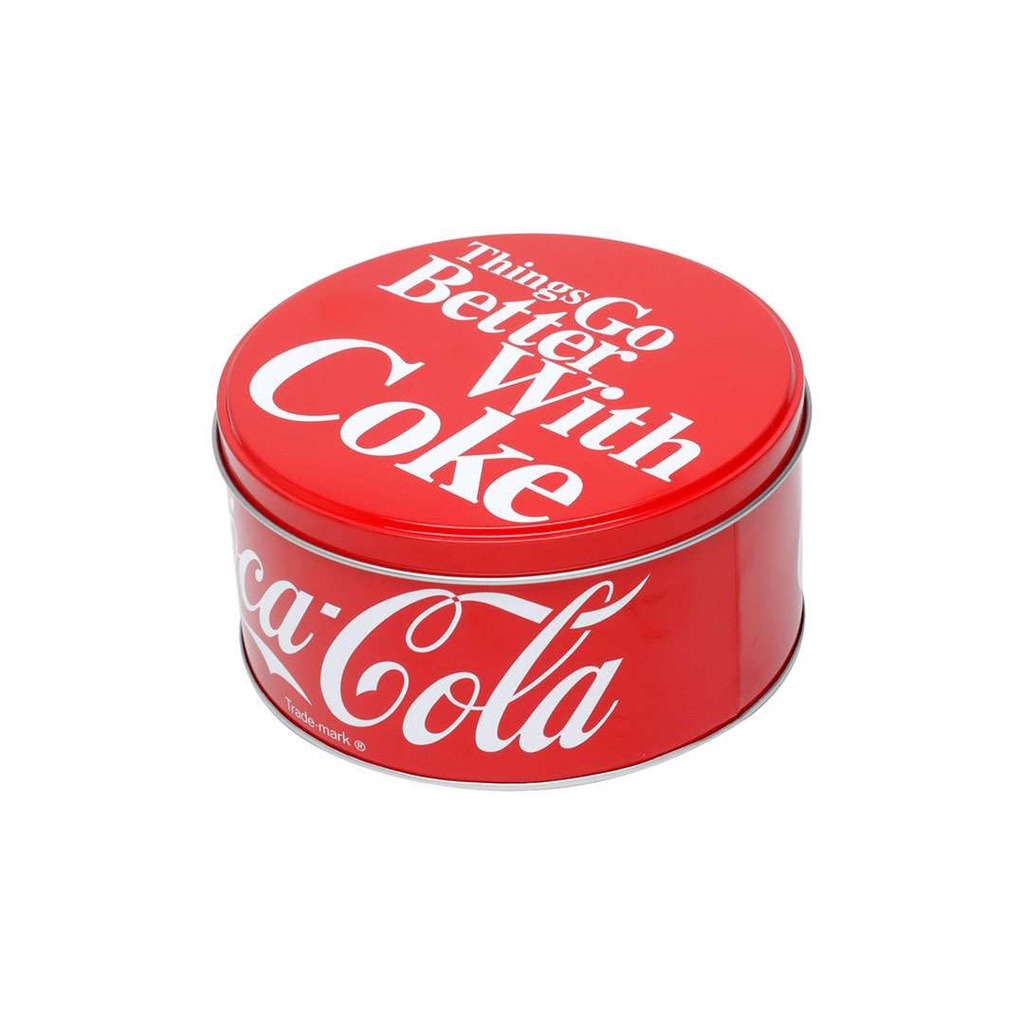 LATA ROUND COCA-COLA DRINK IN BOTTLE METAL 14X14X7,1CM | Shopee Brasil