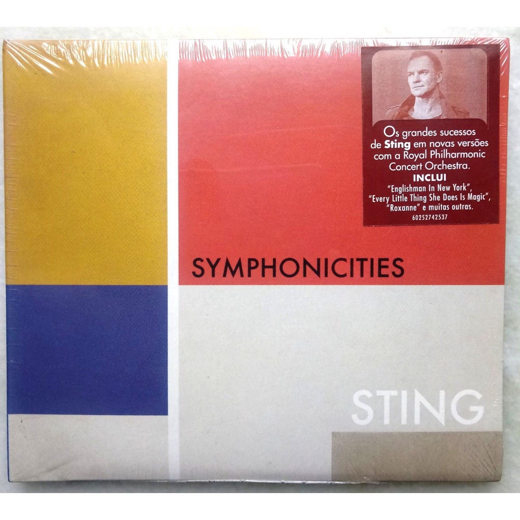Sting – Symphonicities ( Rock, Pop, Classical ) | Shopee Brasil