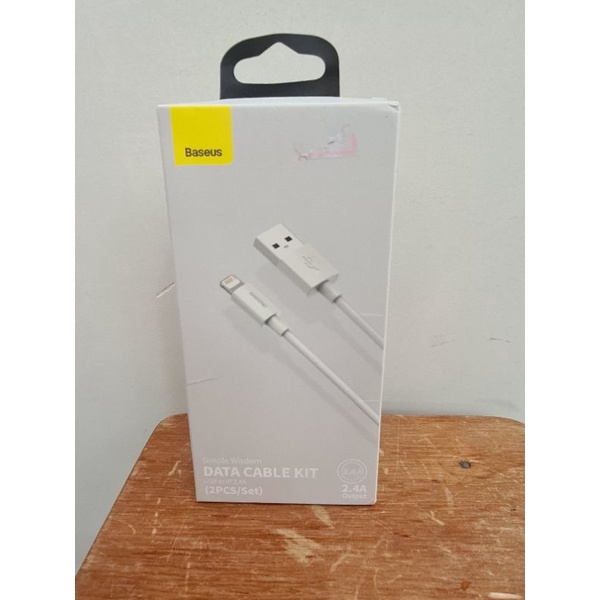 Cabo Baseus Original KIT/C 2 cabos | Shopee Brasil
