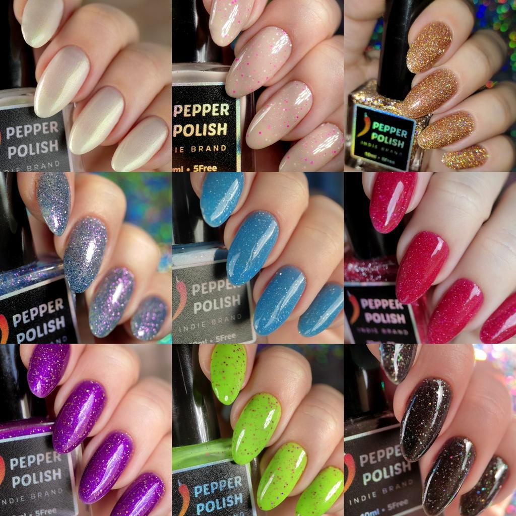 Esmalte Luxo Pepper Polish Unidade (Consulte Cores Via Chat) | Shopee ...