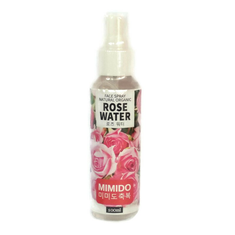 Hidrosol MIMIDO Rosa Água 100ML / Rose Água / Rosto SPRAY / Tonificador ...