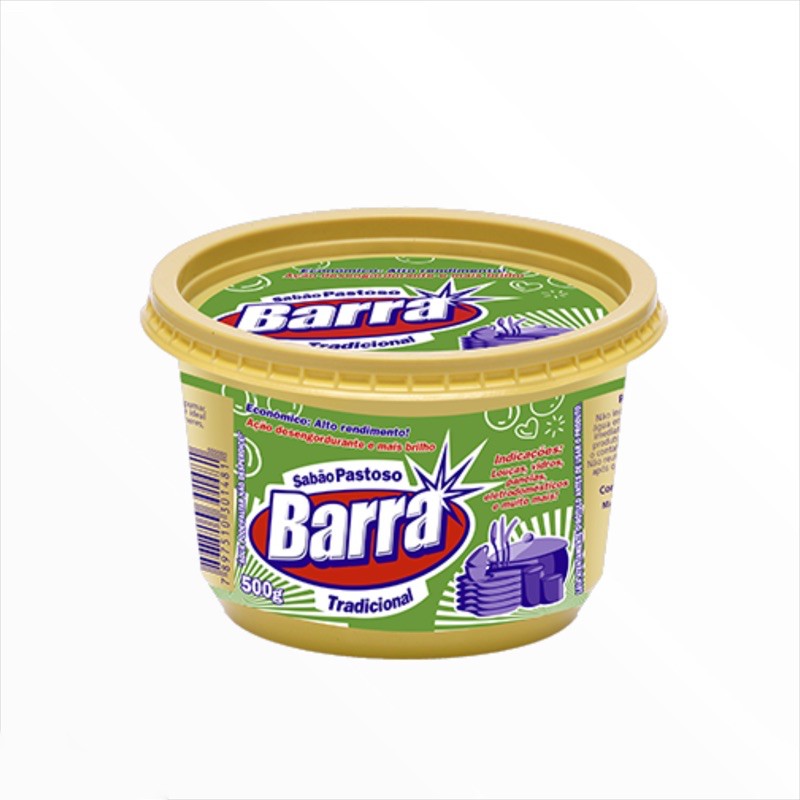 Sabão Pastoso Tradicional 500g - Barra | Shopee Brasil