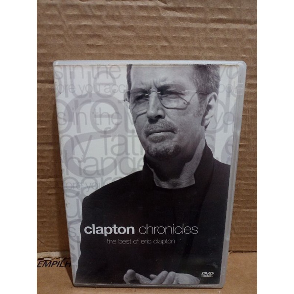 DVD CLAPTON CHRONICLES- THE BEST OF ERIC CLAPTON (ORIGINAL) | Shopee Brasil